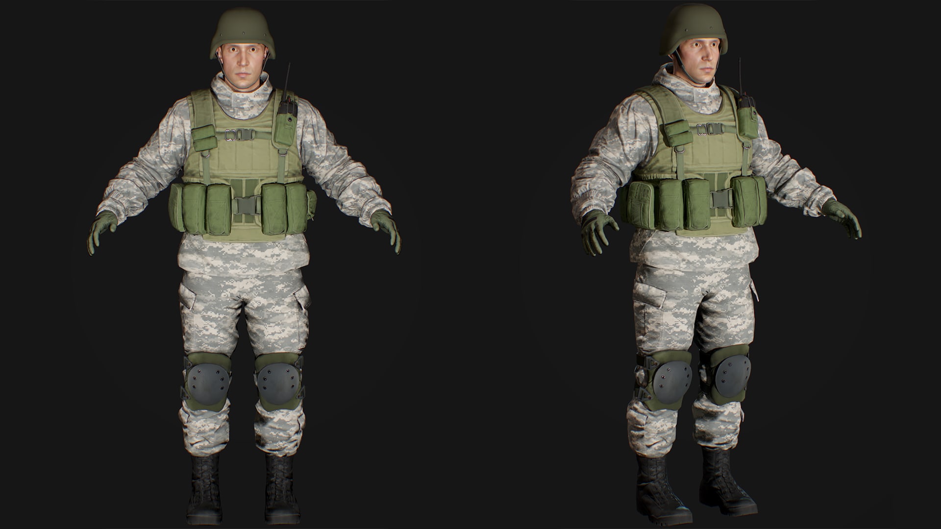 Male Soldier in Characters - UE Marketplace