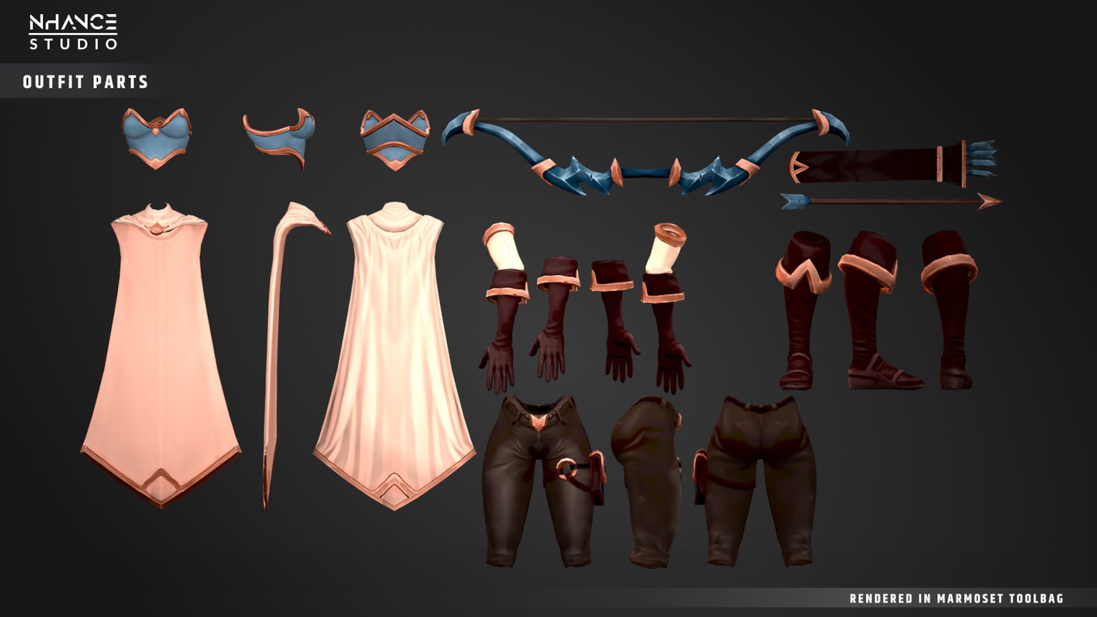 Fantasy Female Archer Outfit in Characters - UE Marketplace