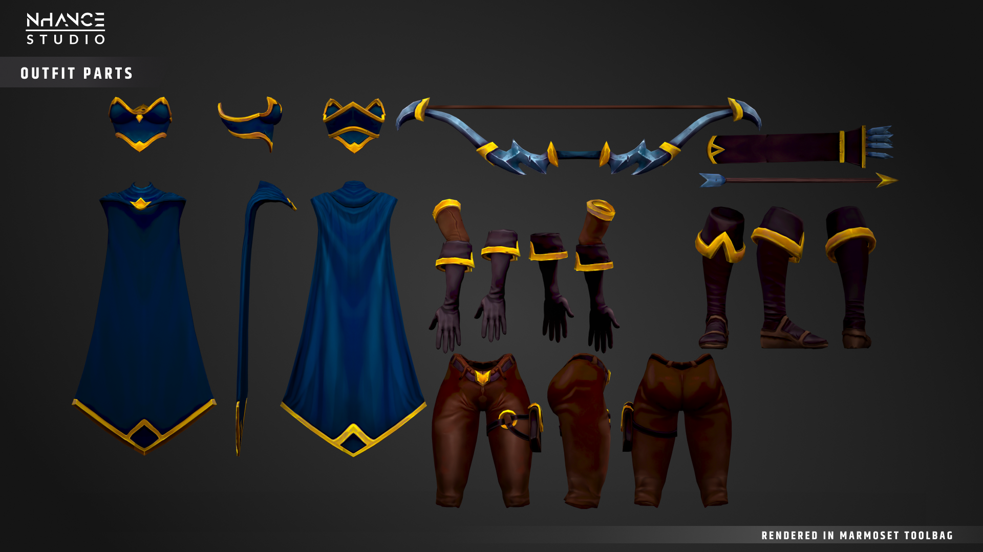 Fantasy Female Archer Outfit in Characters - UE Marketplace