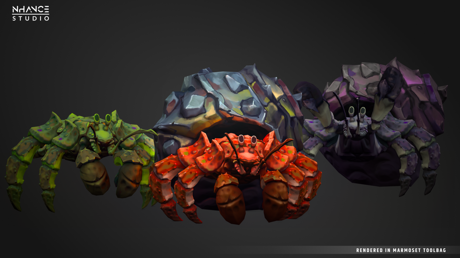 Stylized Fantasy Hermit Crab in Characters - UE Marketplace
