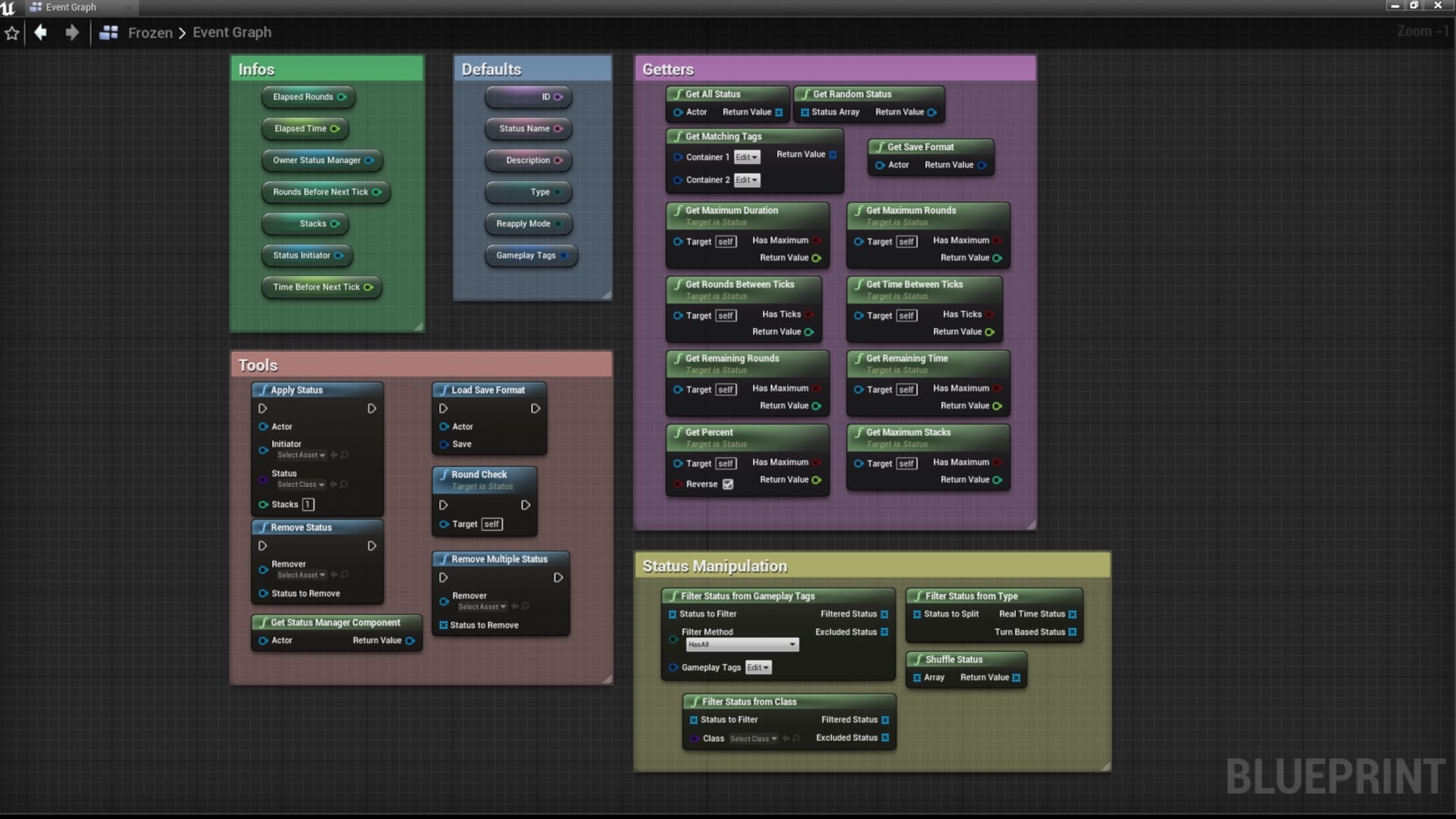 Universal Status System in Code Plugins - UE Marketplace