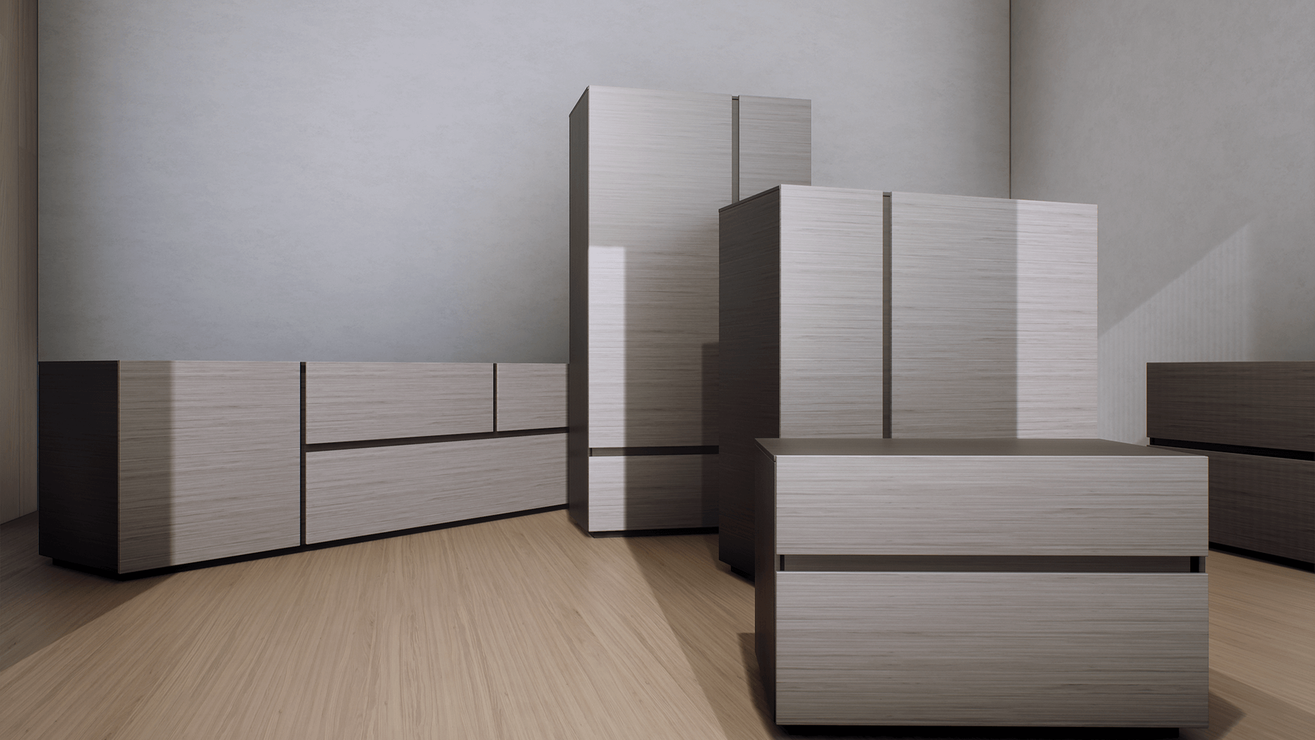 15 Minimalist Storage Furniture：建築ビジュアライゼーション - UE マーケットプレイス