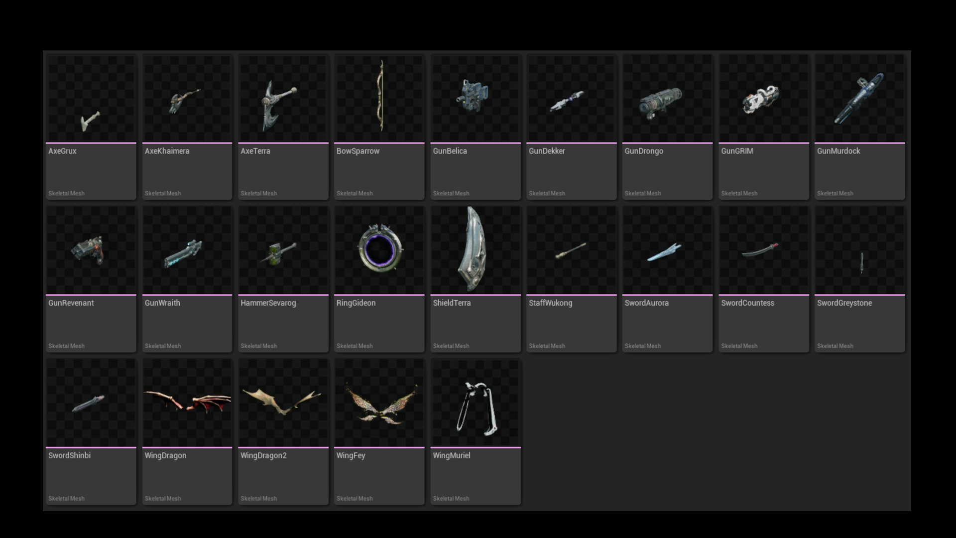 Make Modular Skeletal Mesh