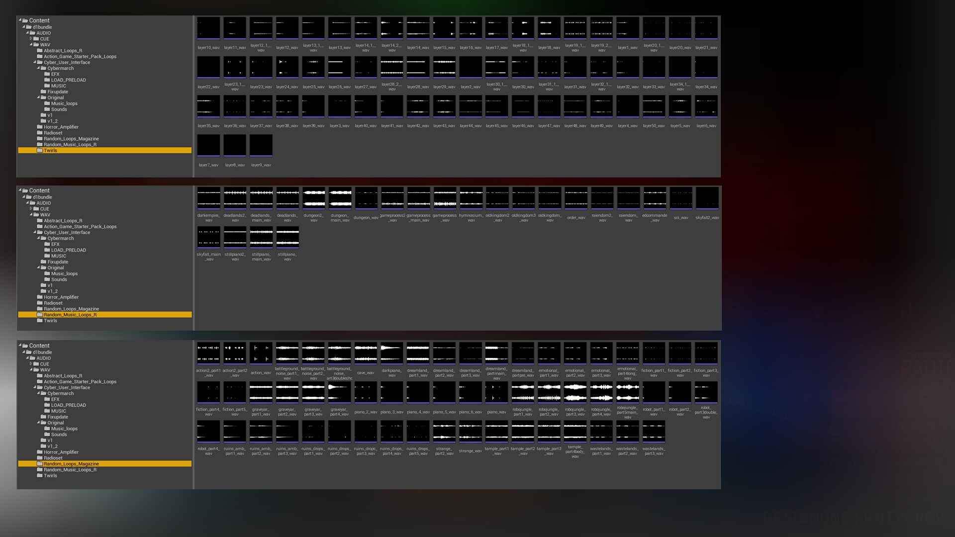 D1 Audio Bundle in Sound Effects - UE Marketplace