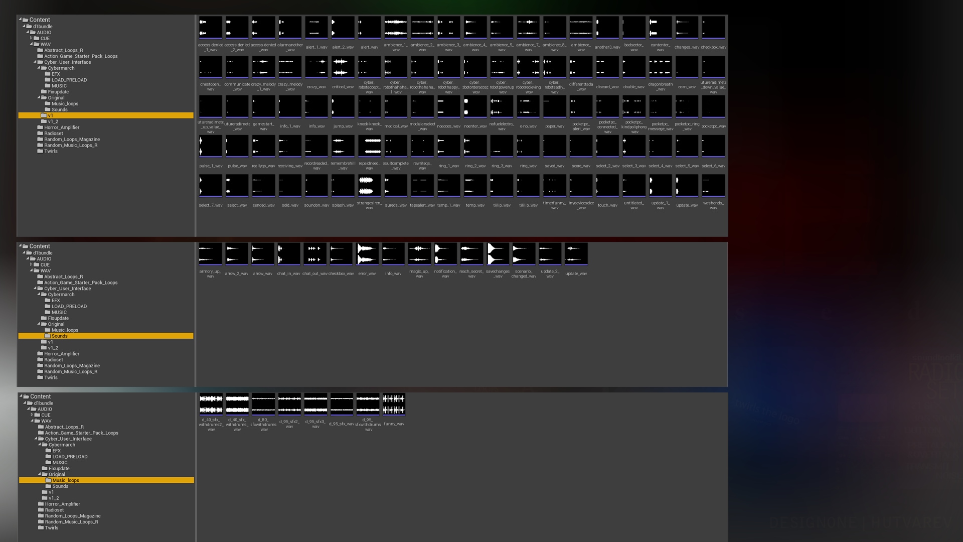 D1 Audio Bundle in Sound Effects - UE Marketplace