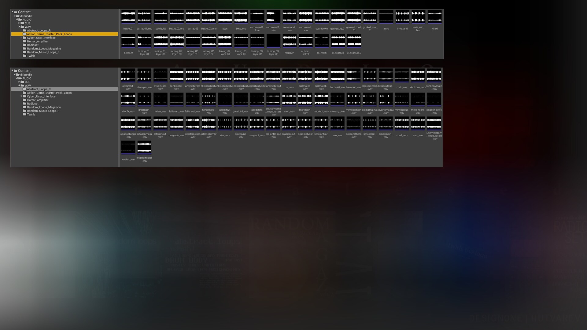 D1 Audio Bundle in Sound Effects - UE Marketplace