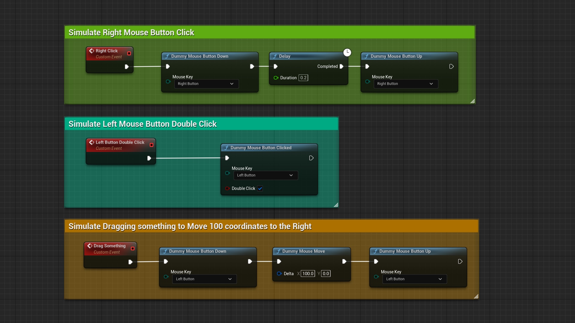Virtual Input in Code Plugins - UE Marketplace