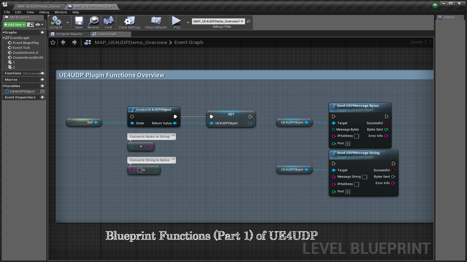UE4UDP (UDP Feature For UE4) in Code Plugins - UE Marketplace