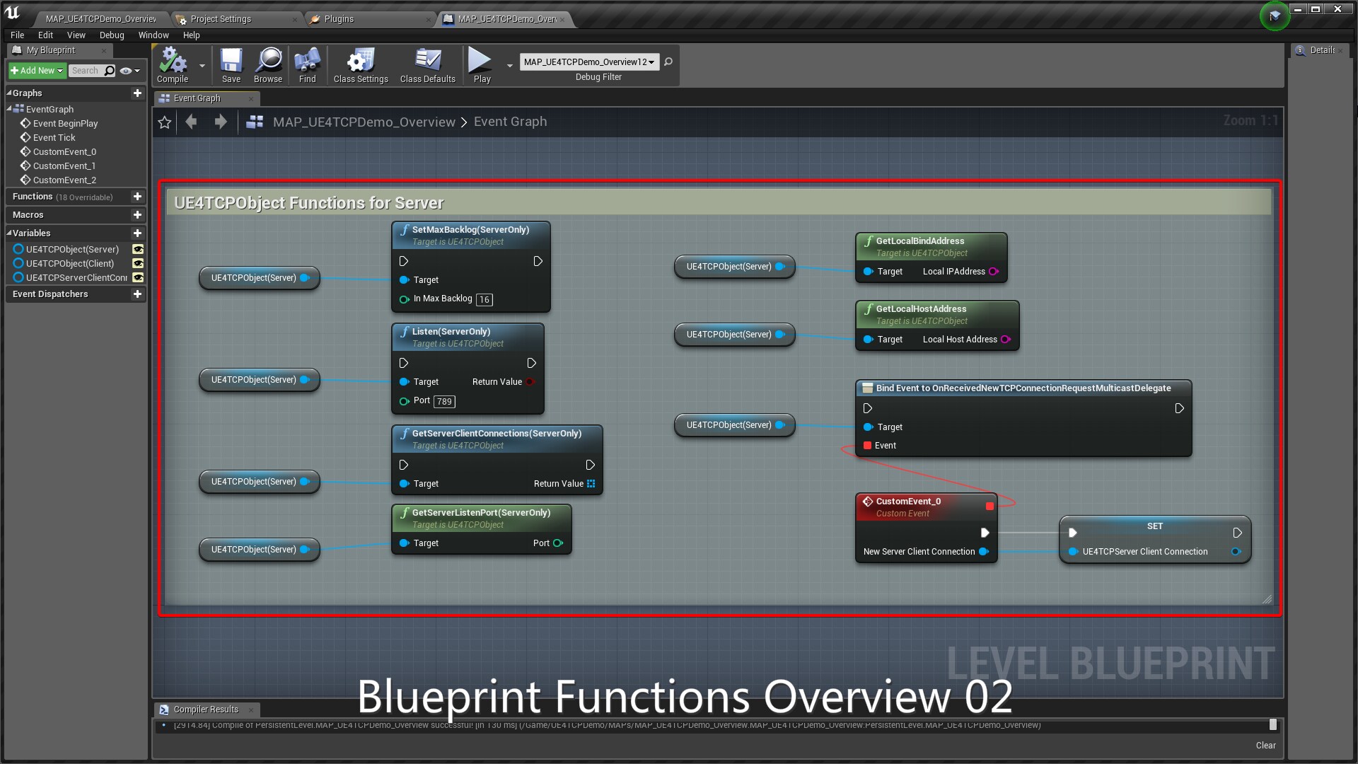 UE4TCP (TCP Feature For UE4) in Code Plugins - UE Marketplace