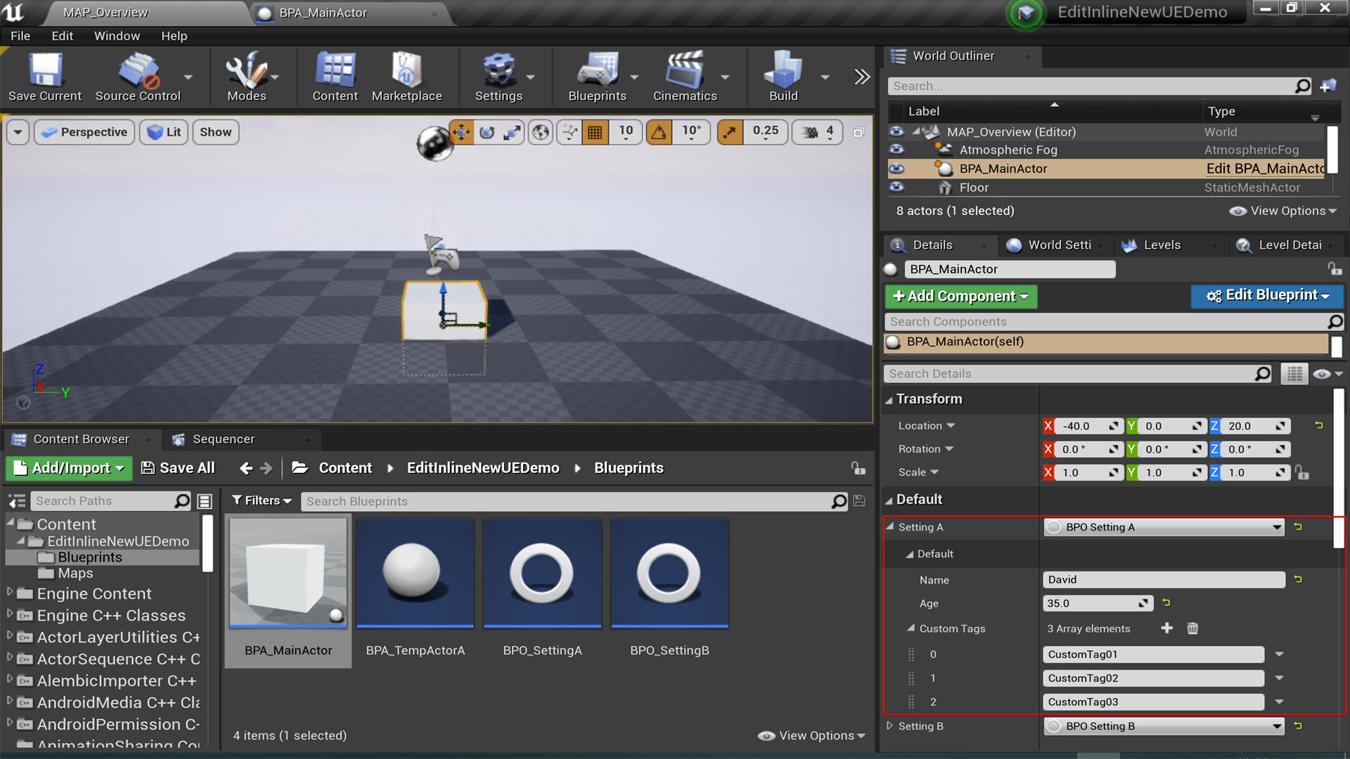 Blueprint Editinlinenew In Code Plugins Ue Marketplace