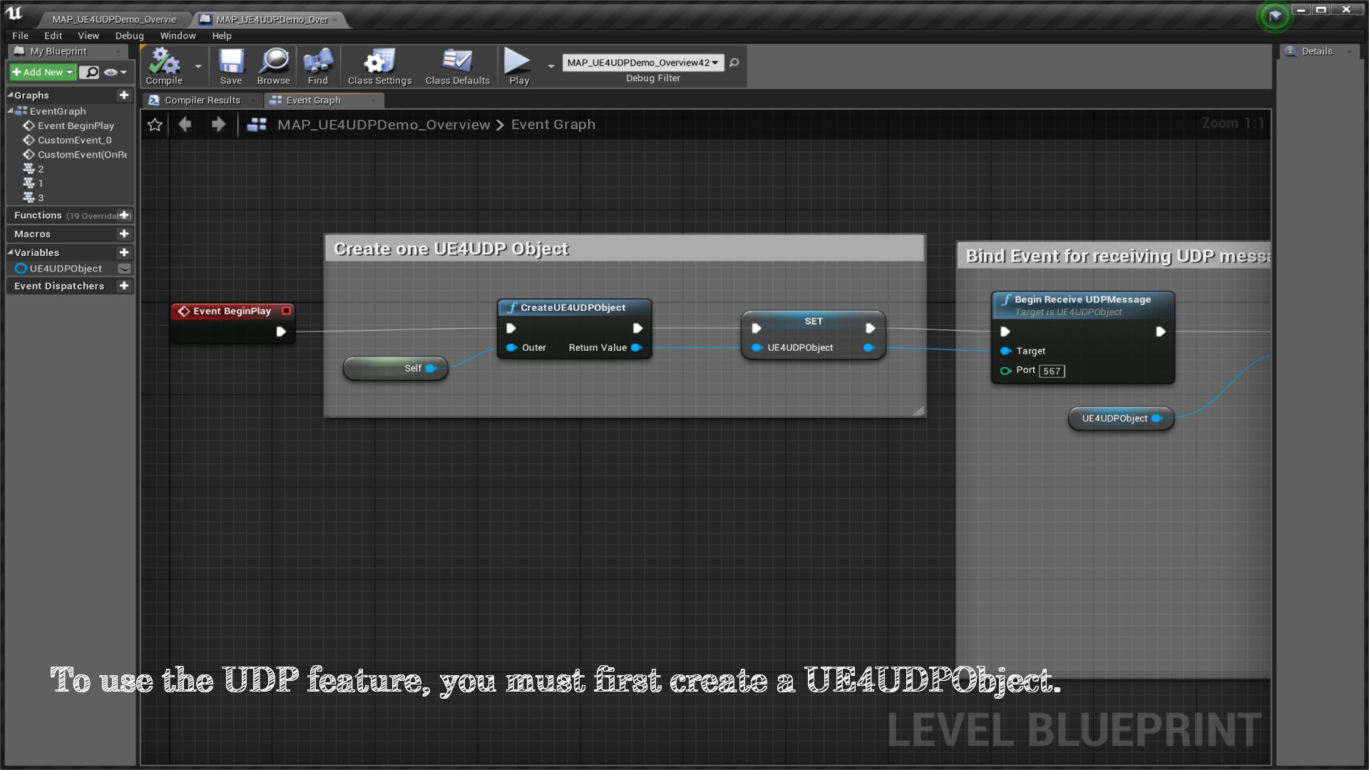 Ue Udpueudp Blueprintudp Udp Feature For Ue In Code Plugins Ue