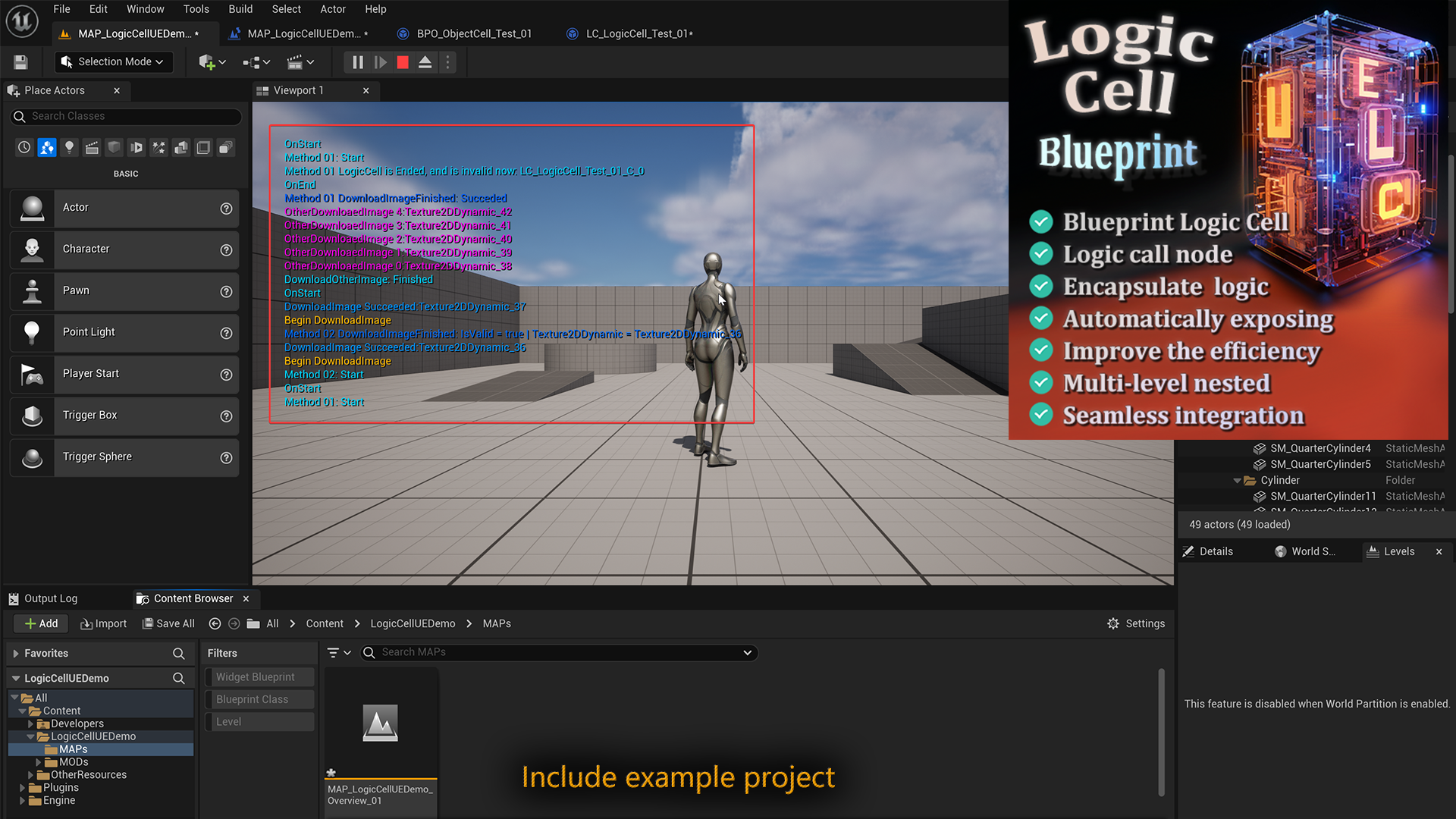UELogicCell(Blueprint Logic Encapsulation and Modularization Feature for UE) in Code Plugins ...