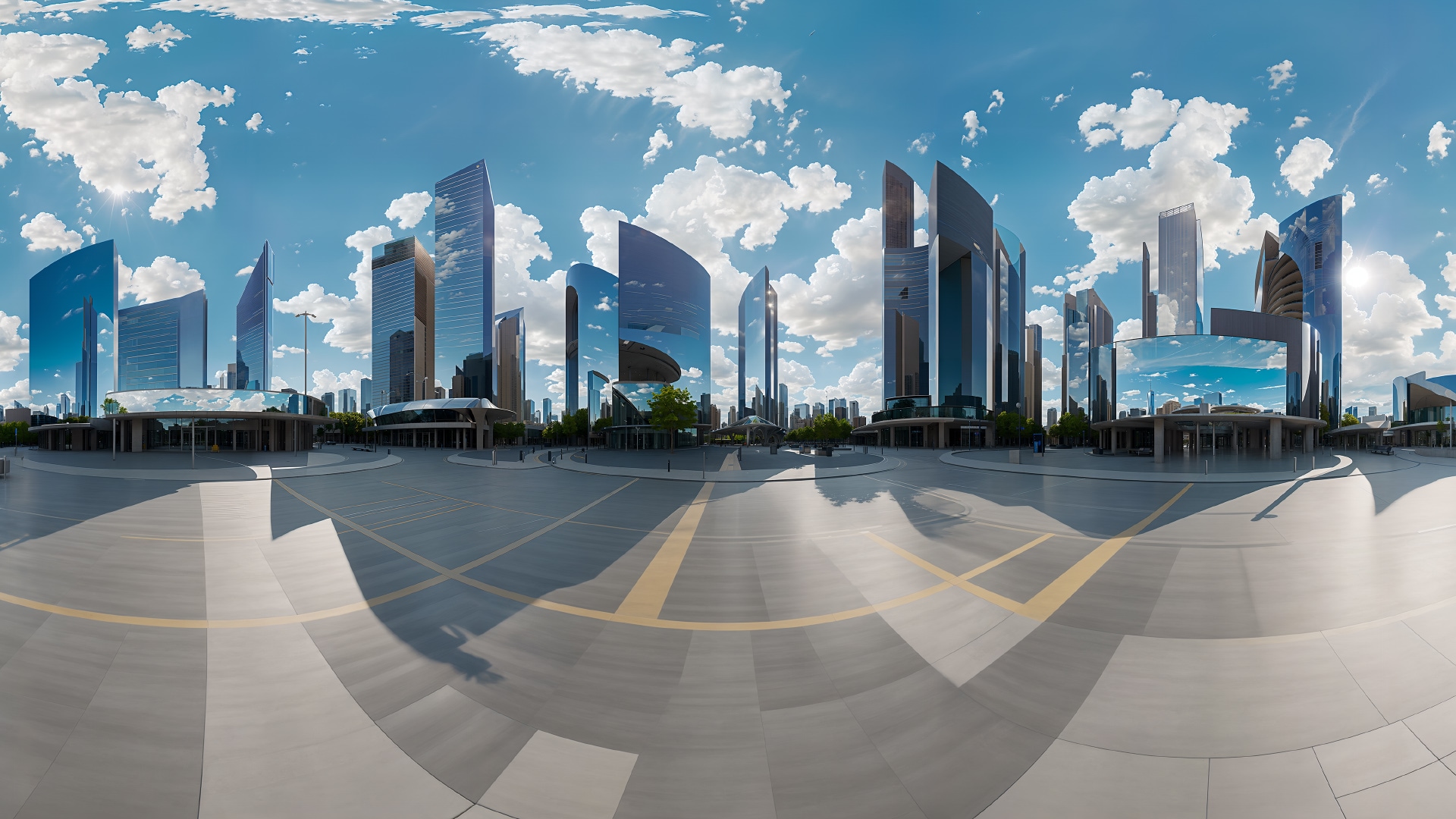 Modern Architecture HDRI in Textures - UE Marketplace