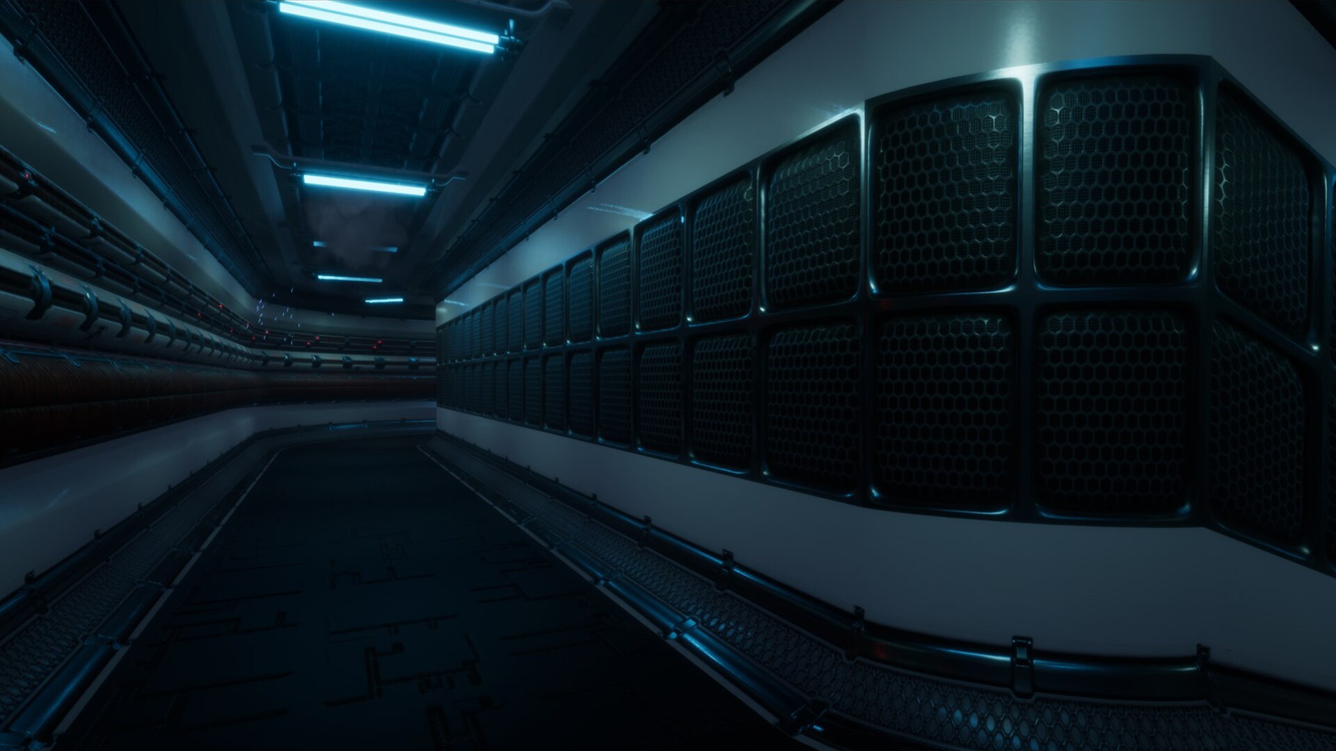 在环境创建的modular Sci Fi Environment H 虚幻引擎商城