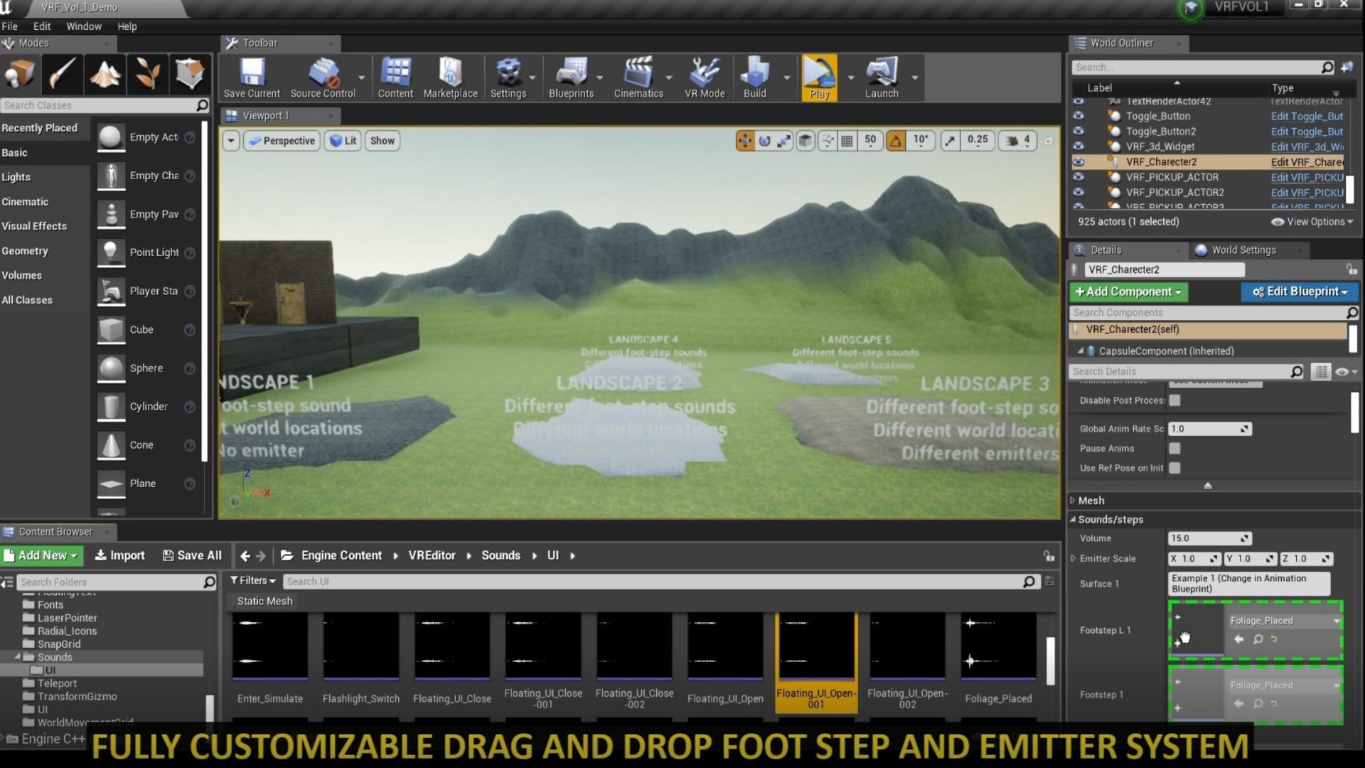 VRF VOL 1 MOVEMENT in Blueprints - UE Marketplace
