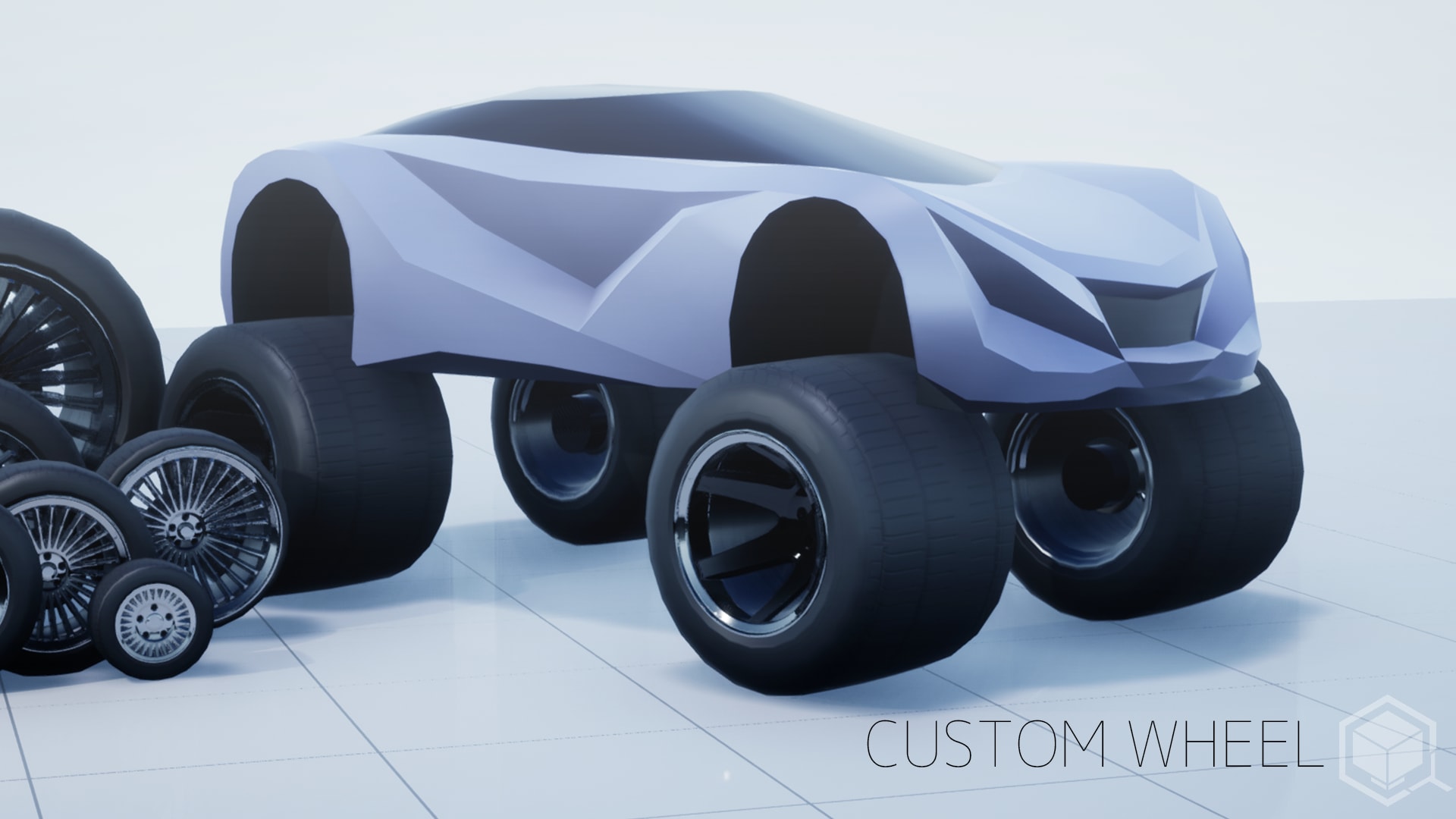 Custom Wheel in Blueprints - UE Marketplace