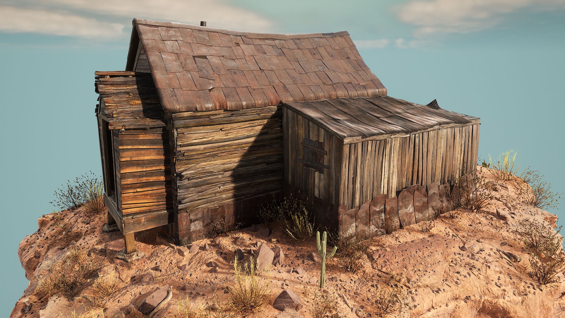 Old Wooden House in Props - UE Marketplace
