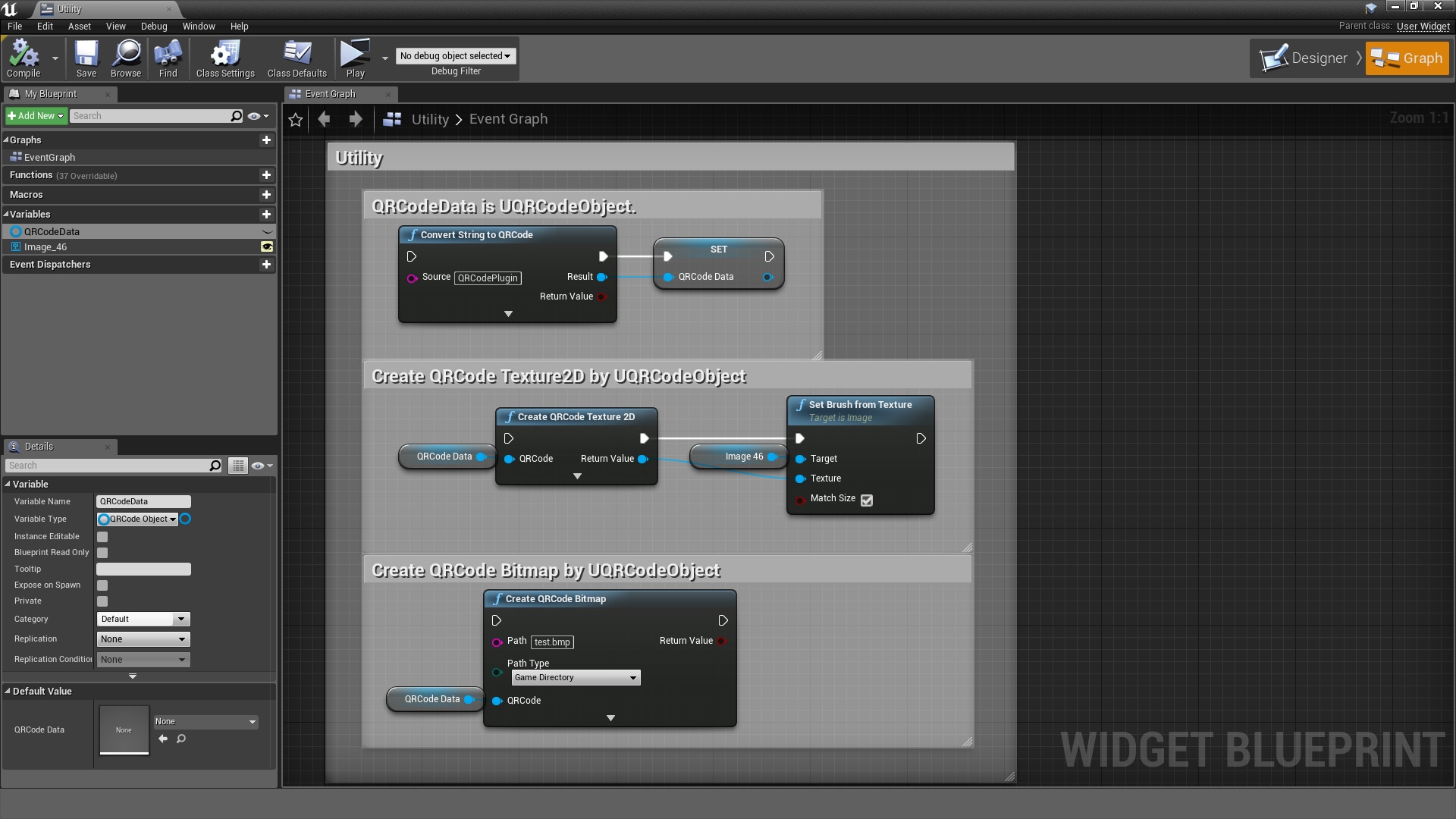 QR Code Plugin in Code Plugins - UE Marketplace