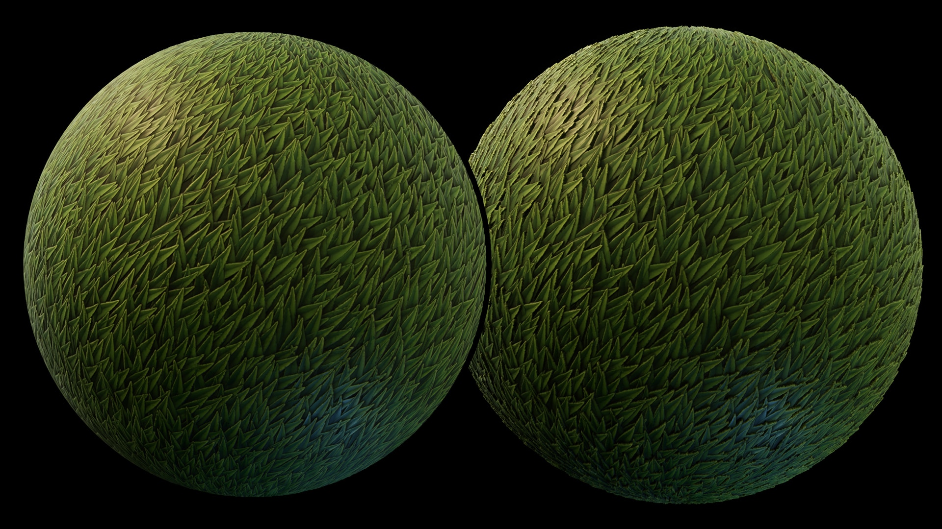 在材质创建的stylized Grass Materials 虚幻引擎商城