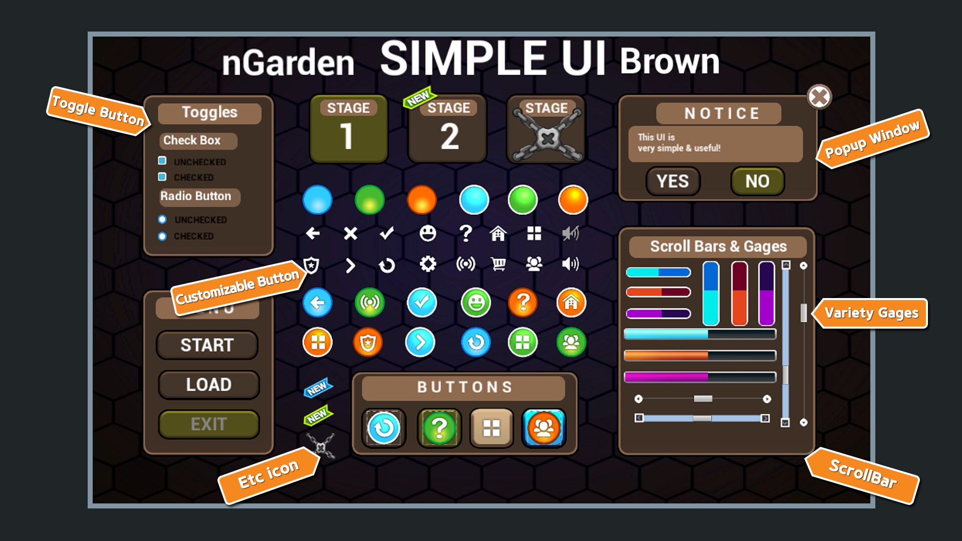 nGarden Simple UI in 2D Assets - UE Marketplace