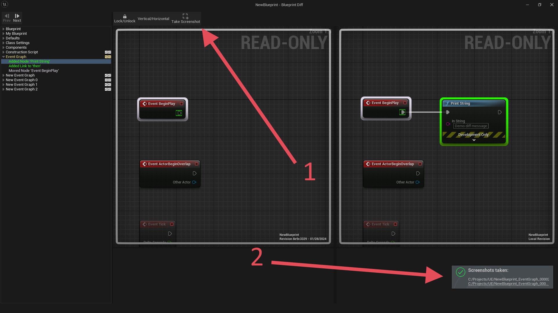 Blueprint Screenshot Tool in Code Plugins - UE Marketplace