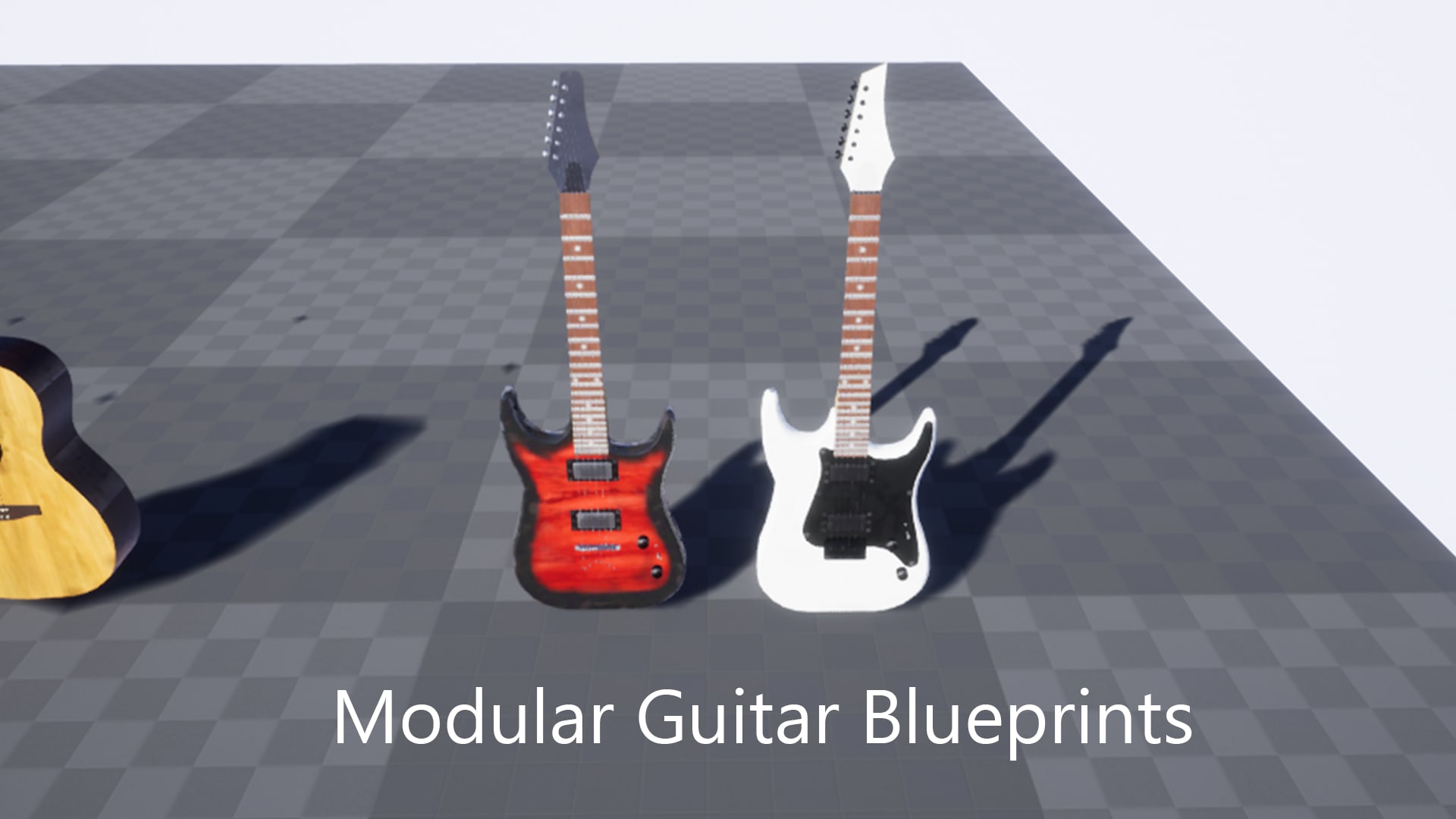 Modular Guitar Pack in Props - UE Marketplace