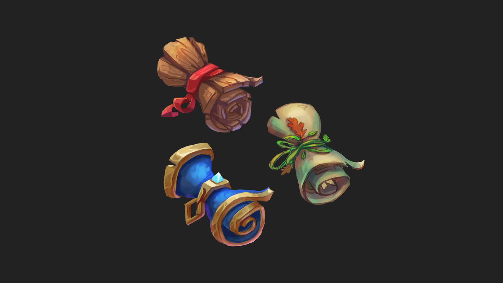 LEAKED GAME ASSETS - Stylized Magic Icons Pack