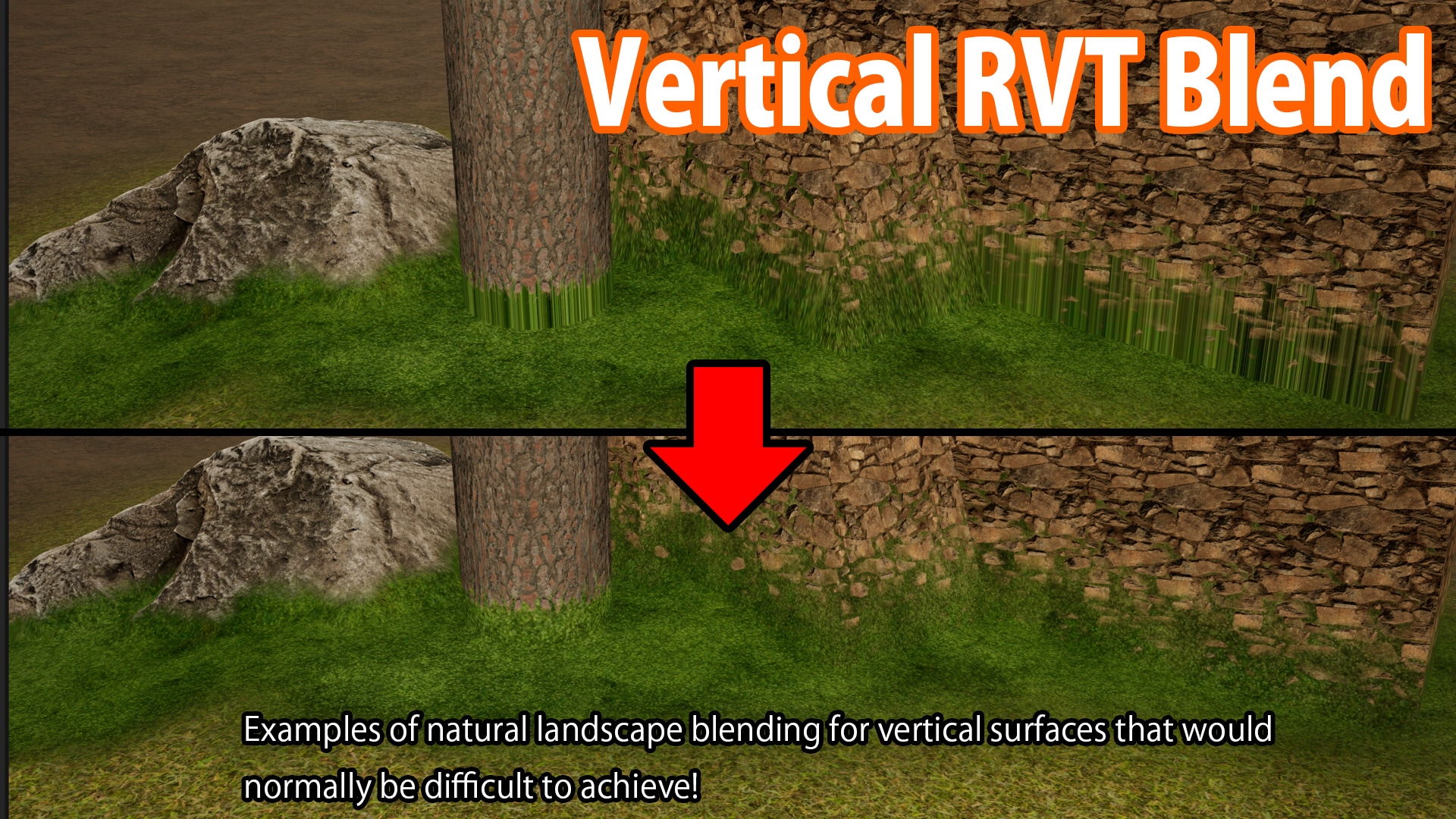 RVT Blend Showcase in Materials - UE Marketplace