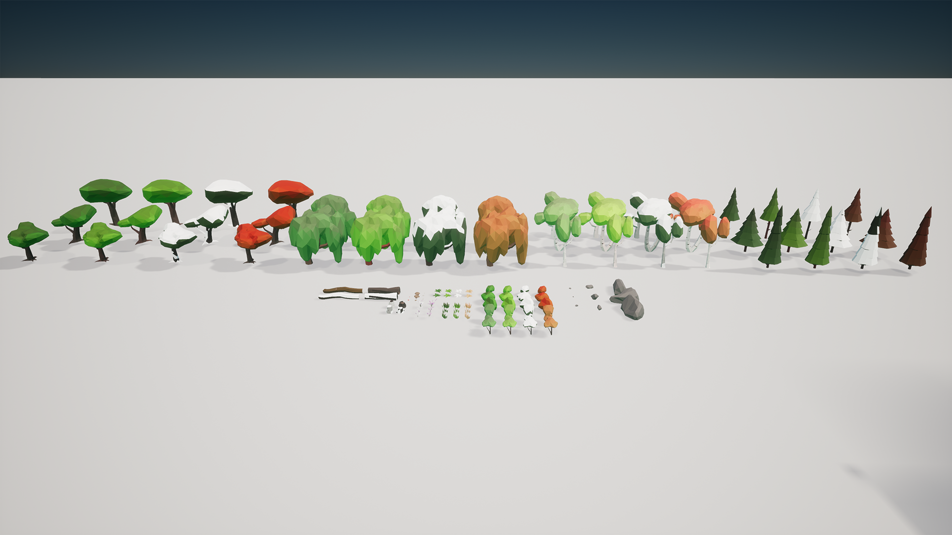 Low Poly Forest Asset Pack in Props - UE Marketplace