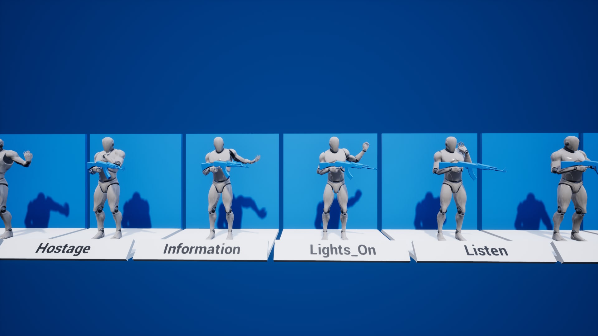 Tactical Hand Gesture Animations in Animations - UE Marketplace