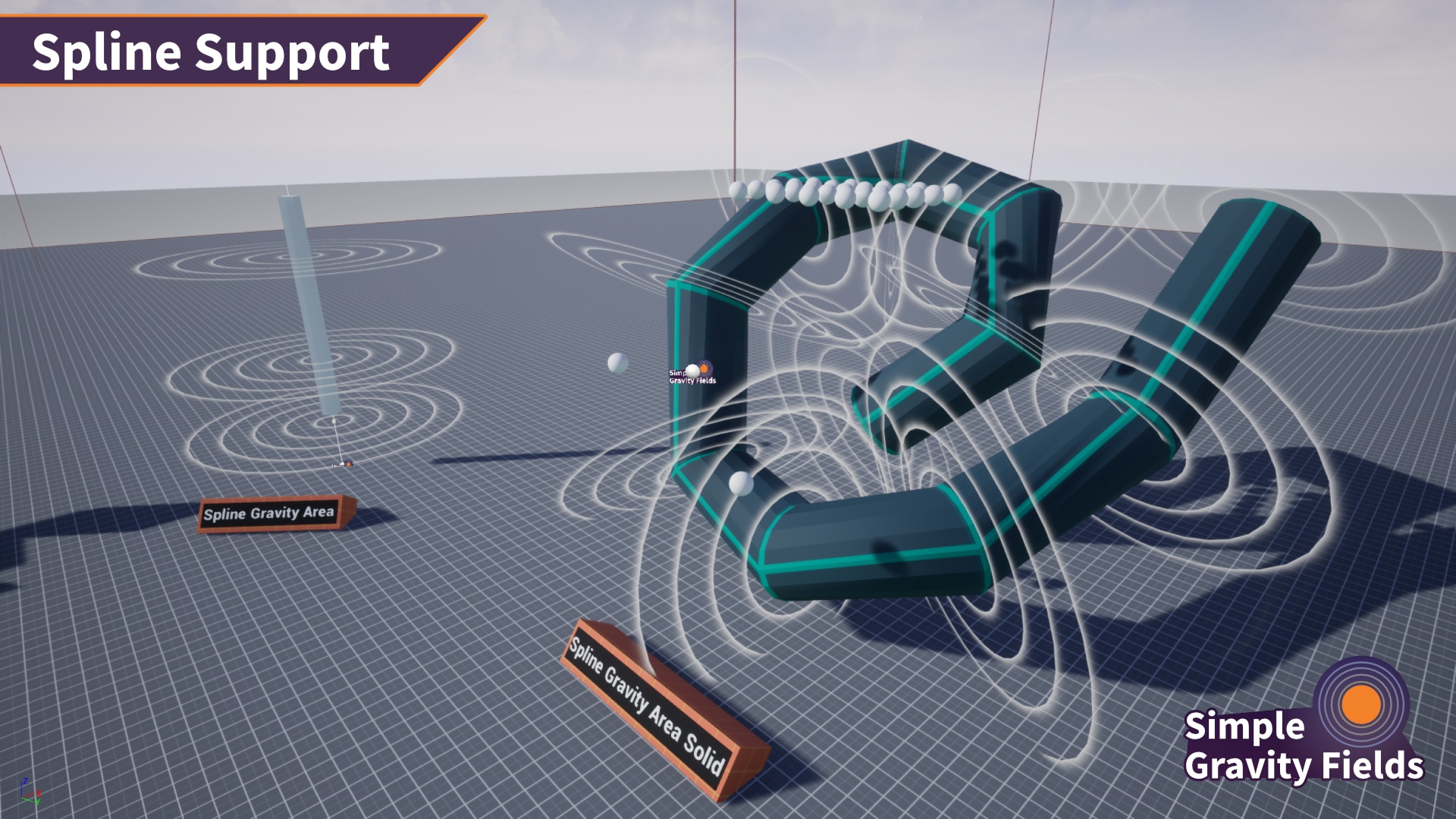 Simple Gravity Fields in Blueprints - UE Marketplace
