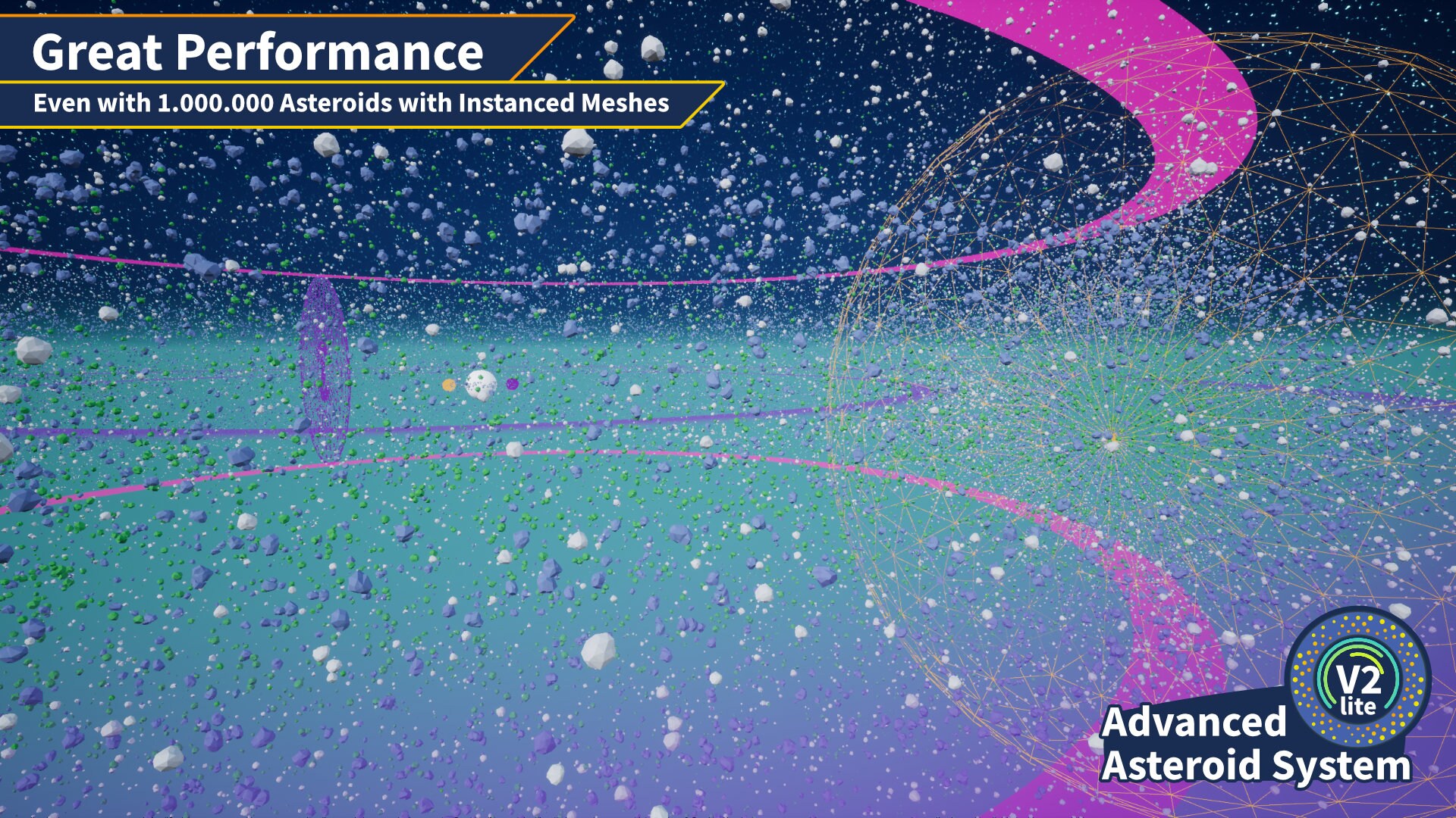 Advanced Asteroid System V2 Lite in Blueprints - UE Marketplace