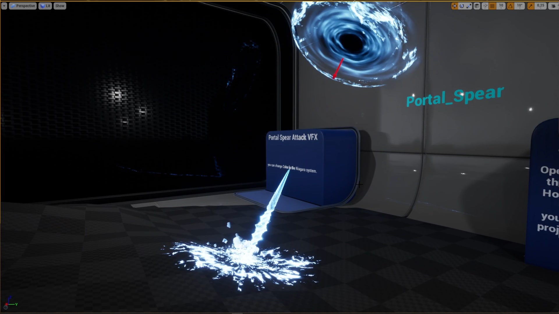 Ice Projectile Vfx In Visual Effects Ue Marketplace