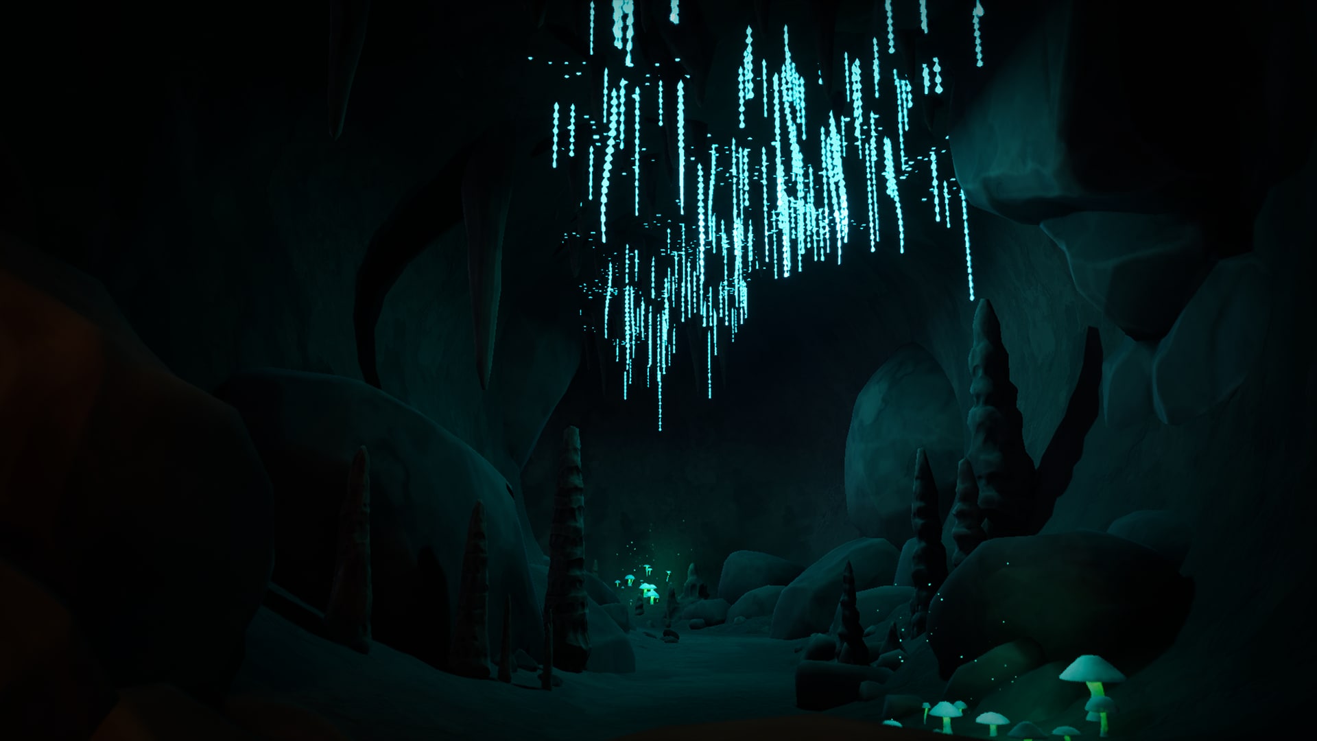 在环境创建的Stylized Modular Cave Pack - 虚幻引擎商城