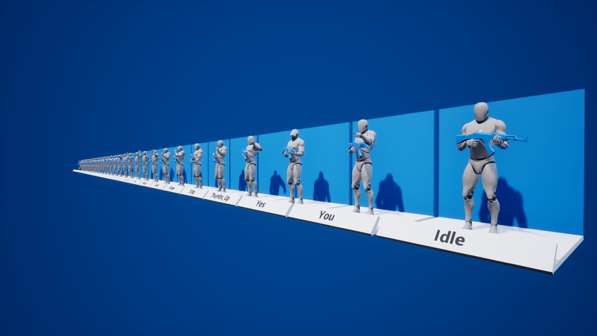 Tactical Hand Gesture Animations in Animations - UE Marketplace