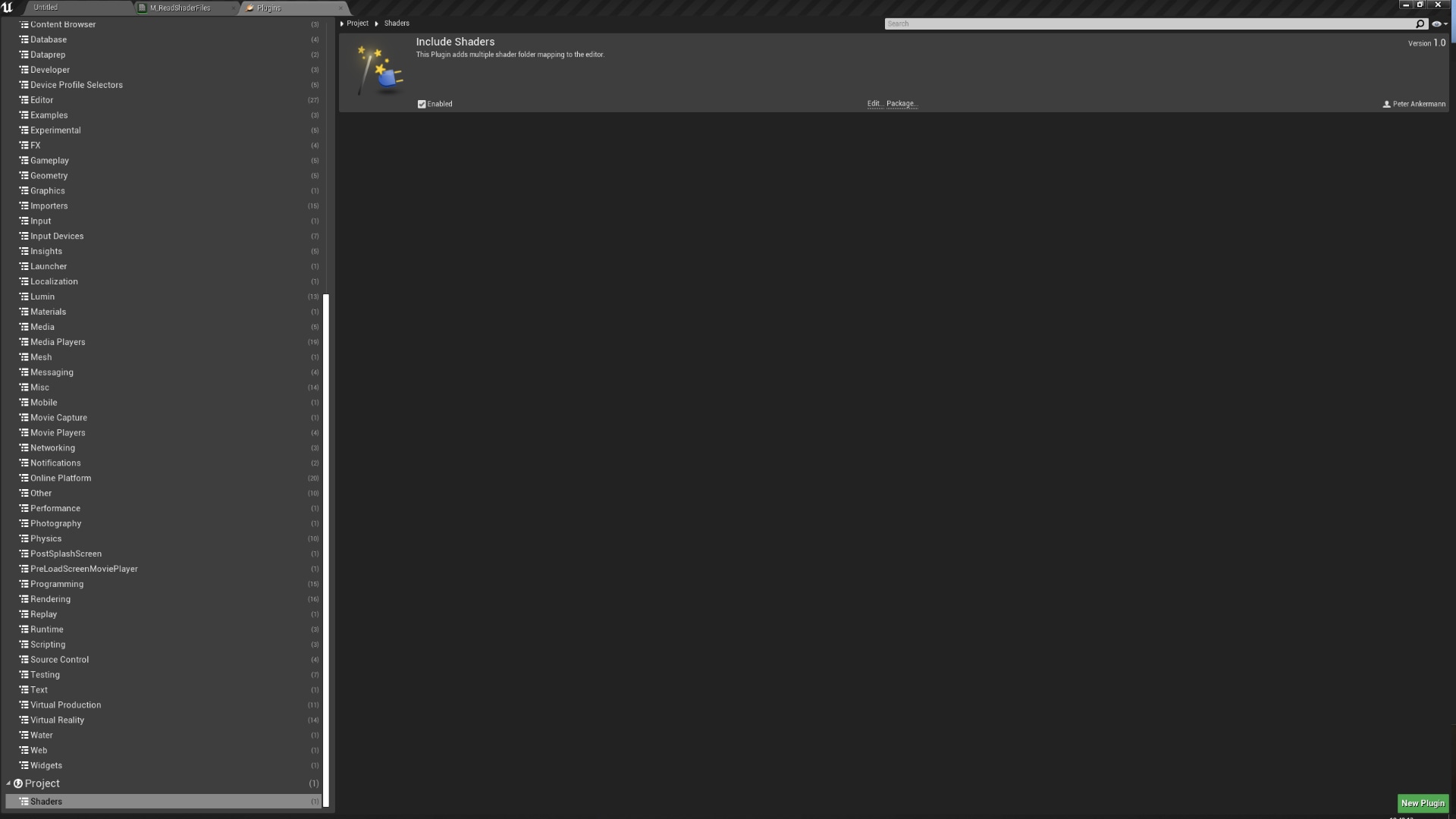 Include Shaders in Code Plugins - UE Marketplace