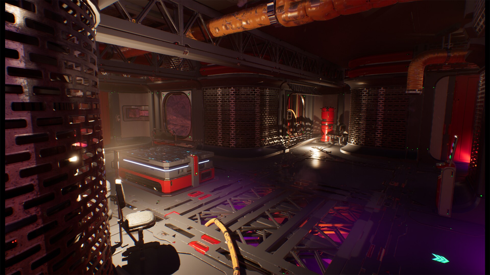 在环境创建的 Scifi Base Planet 虚幻引擎商城