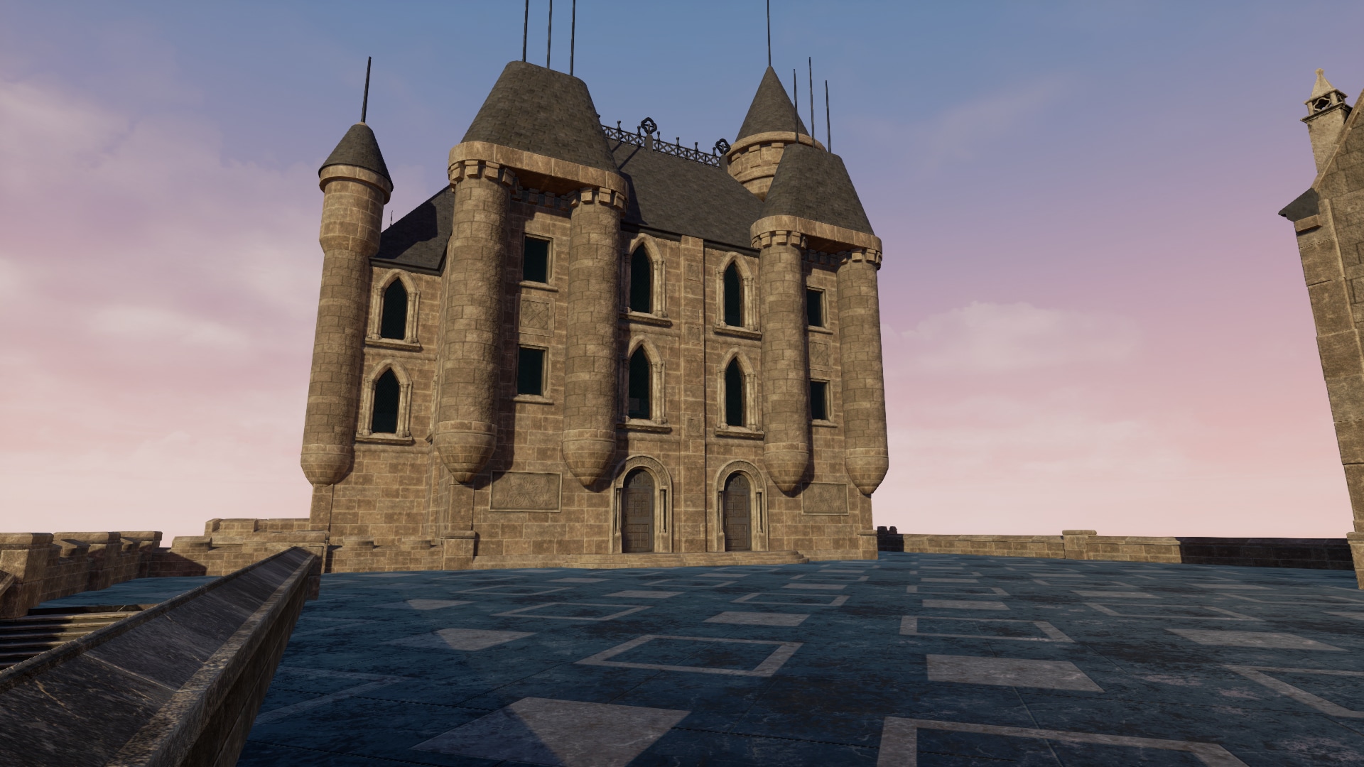 Modular Gothic Castle Exterior and Interior Pack in Environments - UE ...