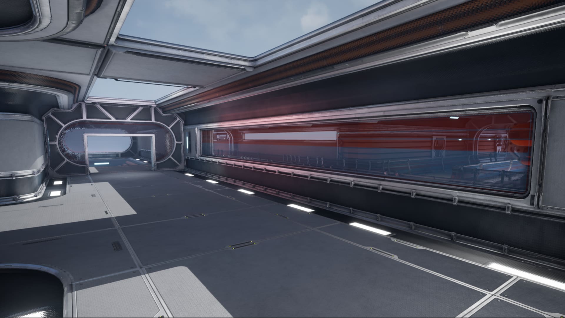 在环境创建的modular Sci Fi Environment K 虚幻引擎商城