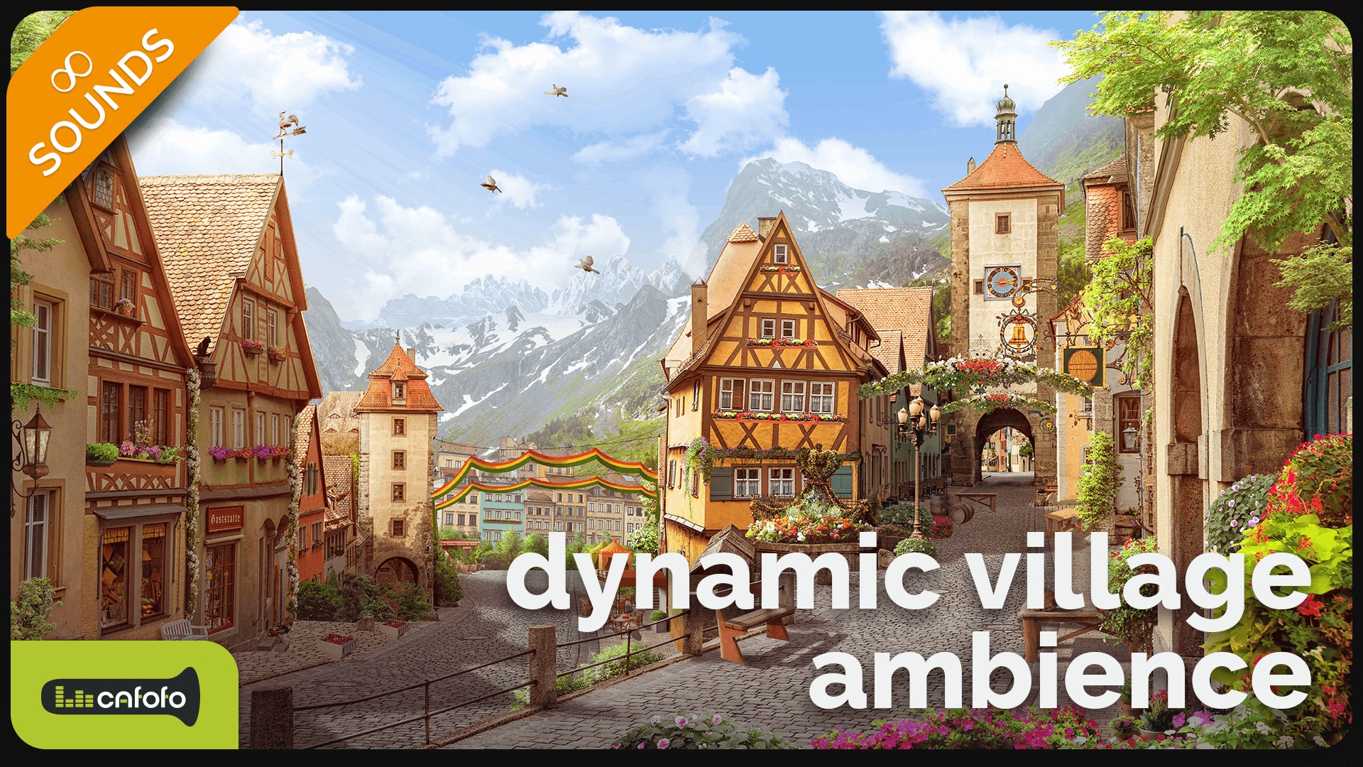 Dynamic Village Ambience in Sound Effects - UE Marketplace