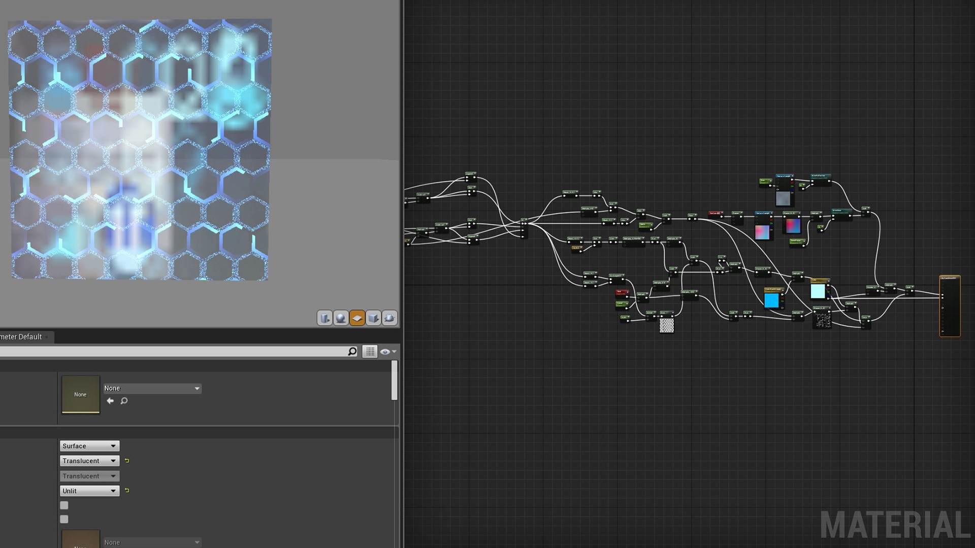 Techn Style UI Materials in Materials - UE Marketplace