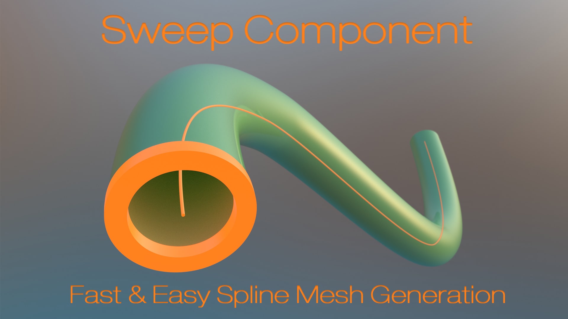 Splinesweeper Component Fast Spline Mesh Automation Asset Cloud