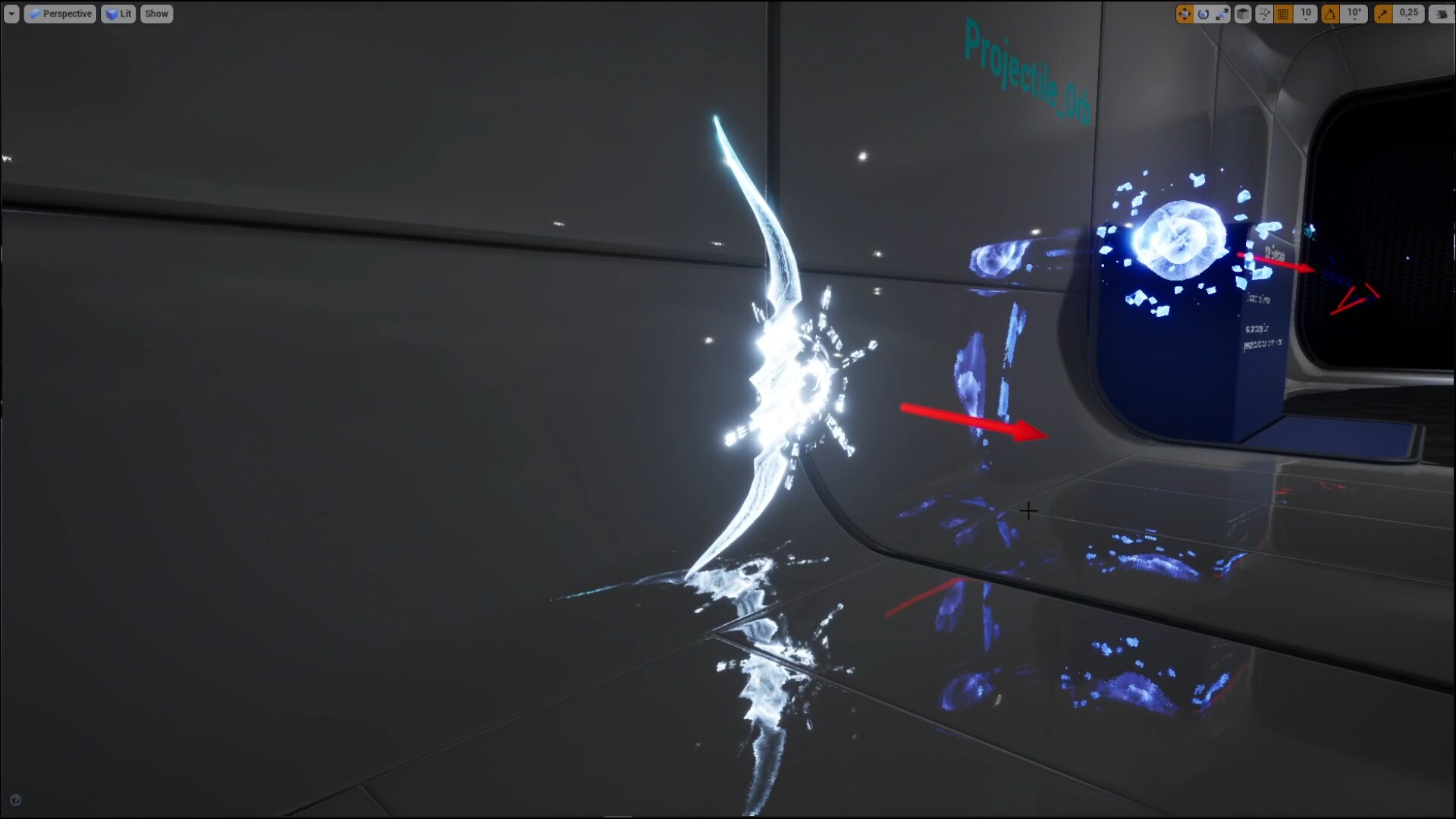 Ice Projectile VFX in Visual Effects - UE Marketplace