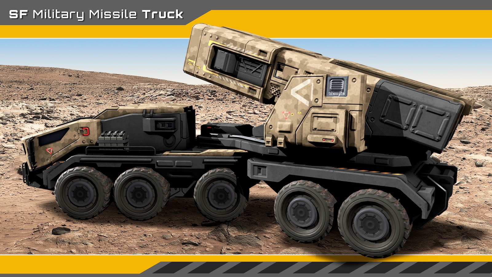 Military Missile Truck in Props - UE Marketplace