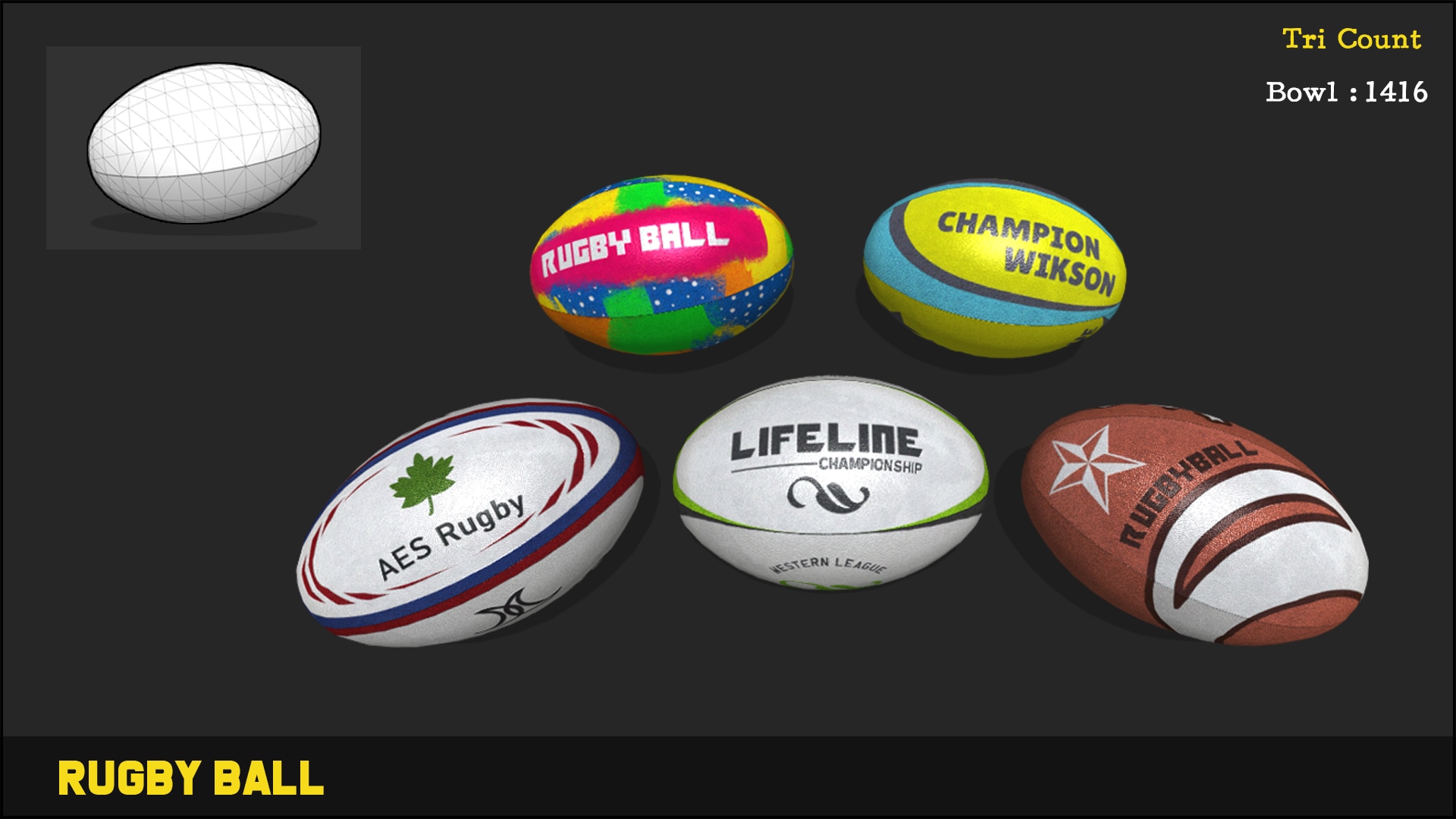 Sports Ball Assets Mega Bundle in Props - UE Marketplace
