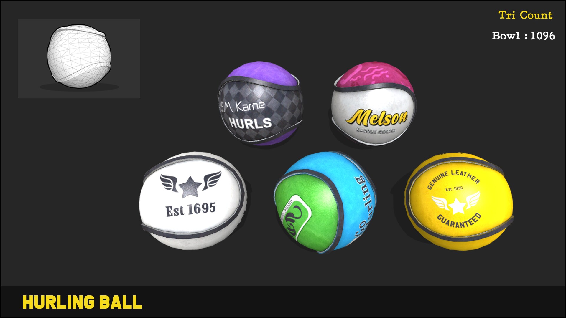 Sports Ball Assets Mega Bundle in Props - UE Marketplace