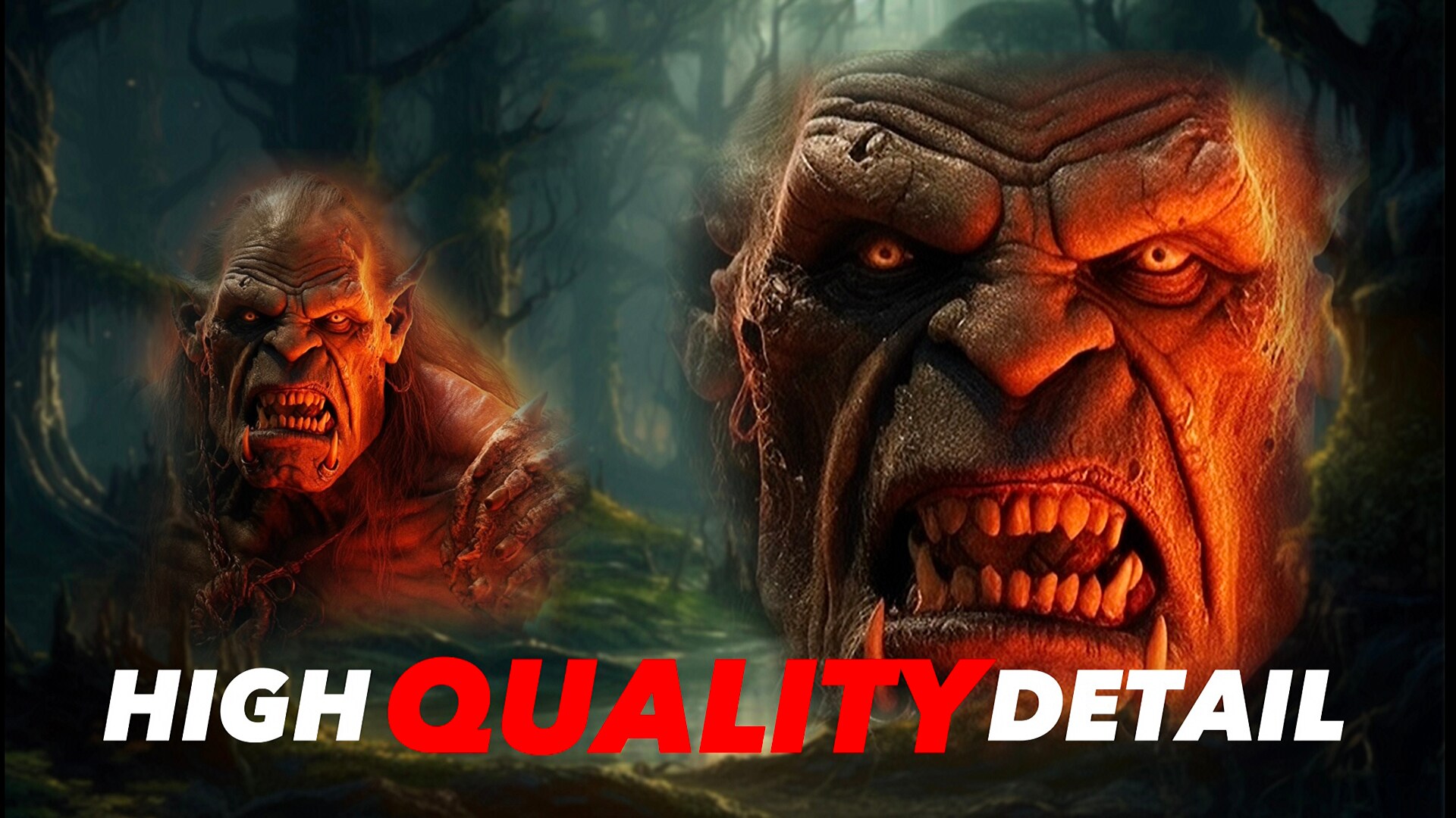 140 Orc Avatar Icons BIG SET：2Dアセット - UE マーケットプレイス