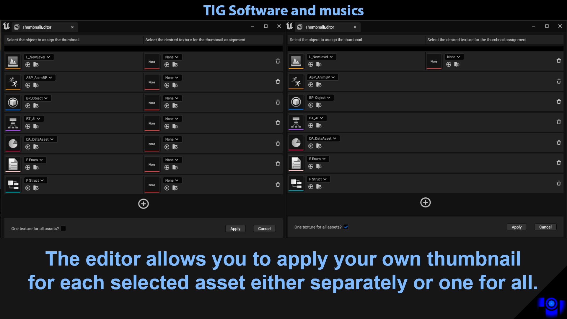 Thumbnail Editor in Code Plugins - UE Marketplace