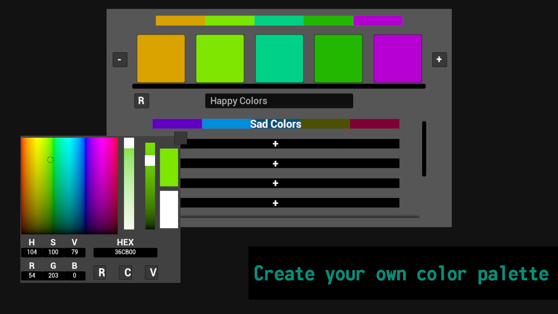 Moodboards & Colors - Simple Helper in Blueprints - UE Marketplace