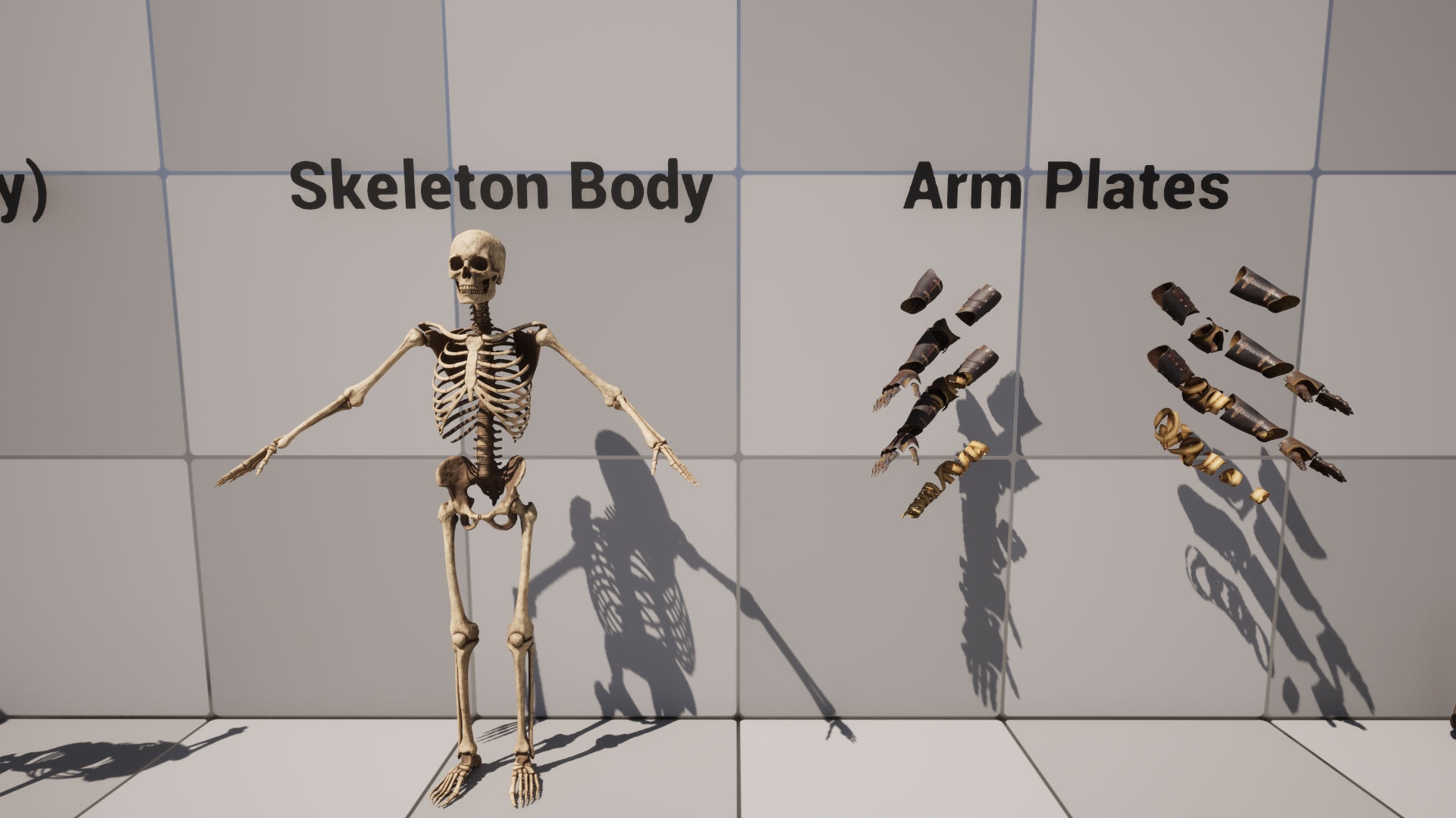 Modular Skeleton Warriors in Characters - UE Marketplace